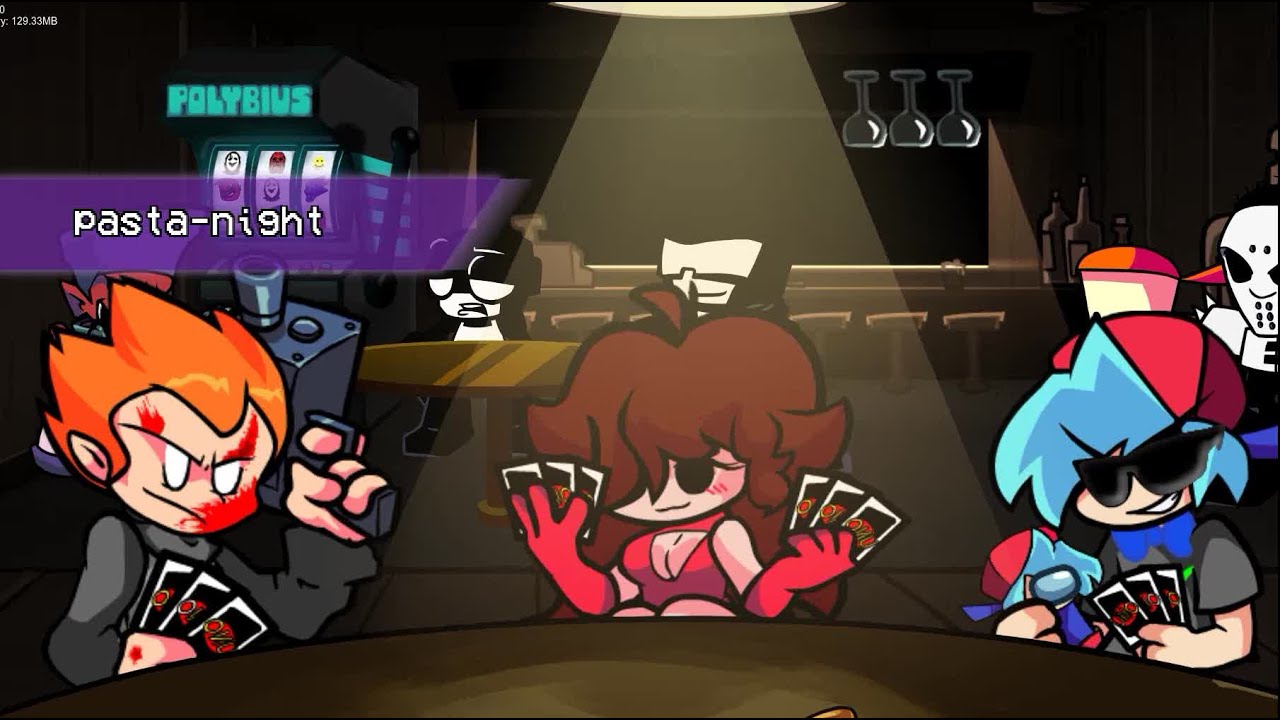 FNF Pasta Night Walkthrough - YouTube
