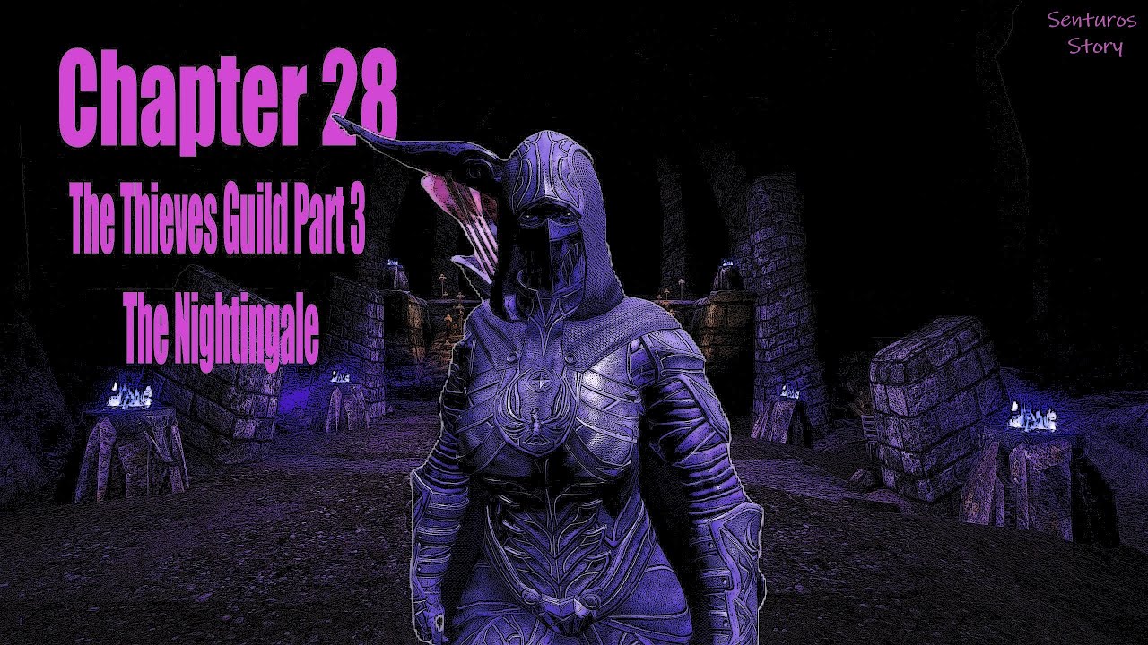 Skyrim Chapter 28 Thieves Guild Part 3 The Nightingale - YouTube