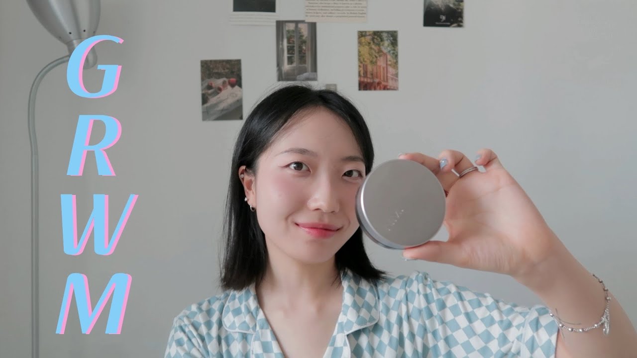 Grwm 새로 산 제품들로 여름에 하기 좋은 산뜻한 메이크업🌊 오랜만에 말 많은 겟레디💄네이밍 쿠션 에스쁘아 세레나데