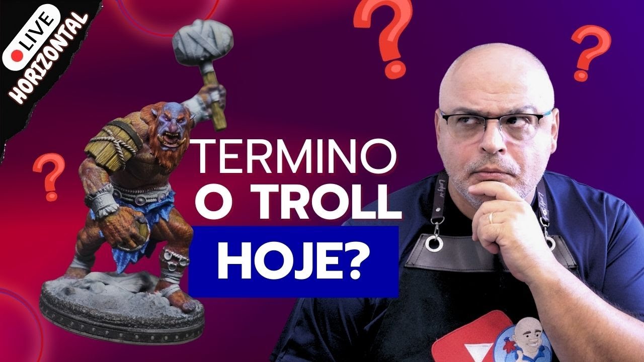COMO PINTAR O TROLL DA PRIMAL - PARTE 10 - EP. 222 (HORIZONTAL) - YouTube