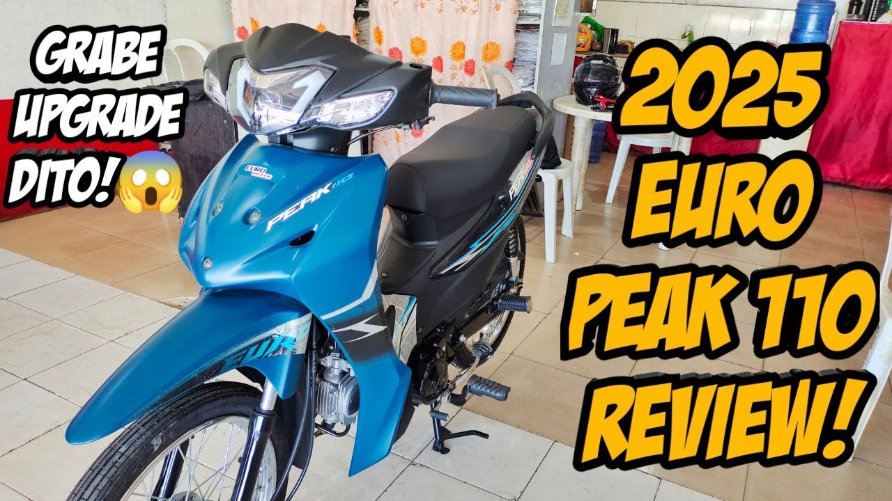Euro Peak 110 Ang pinaka murang Motor ni Euro mas nag Upgrade pa!😱 ...