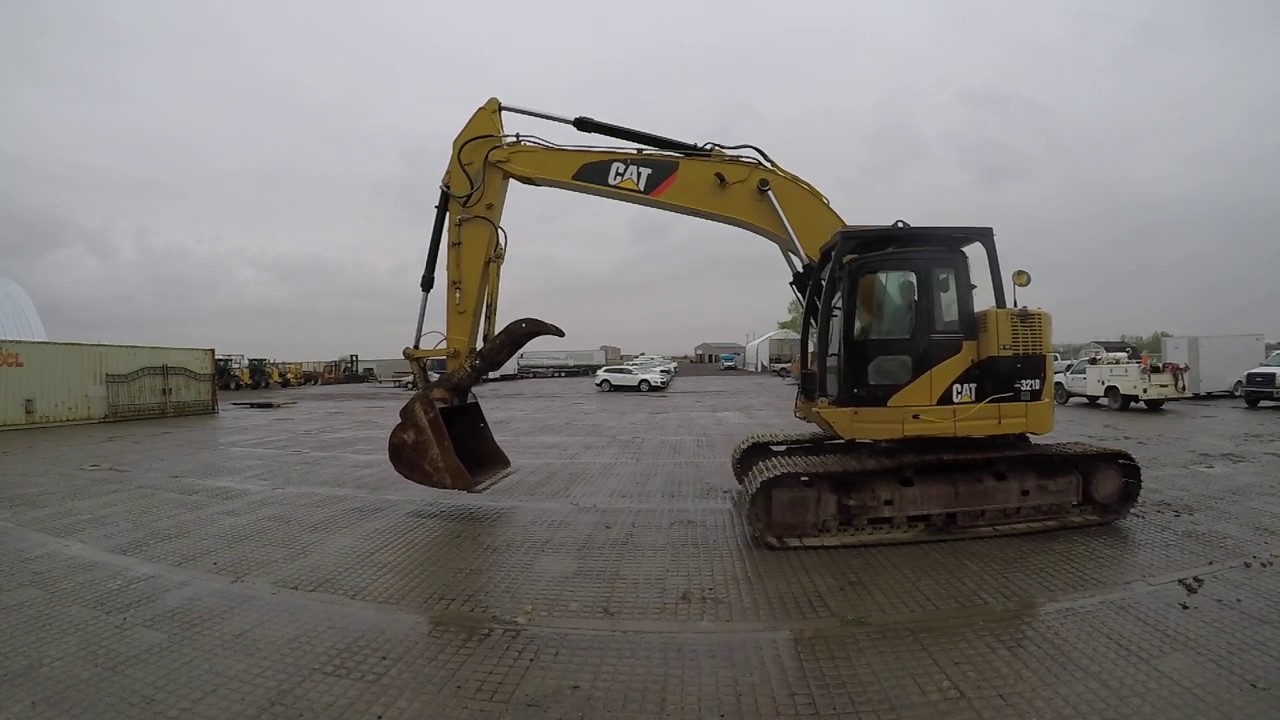 Lot #4120: 2009 Cat 321D LCR Excavator w/Thumb. 10,623 hrs. Online ...