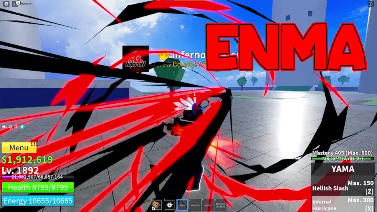 Obtaining Yama/Enma + Showcase and Chalice Blox Fruit UPD 15 - YouTube