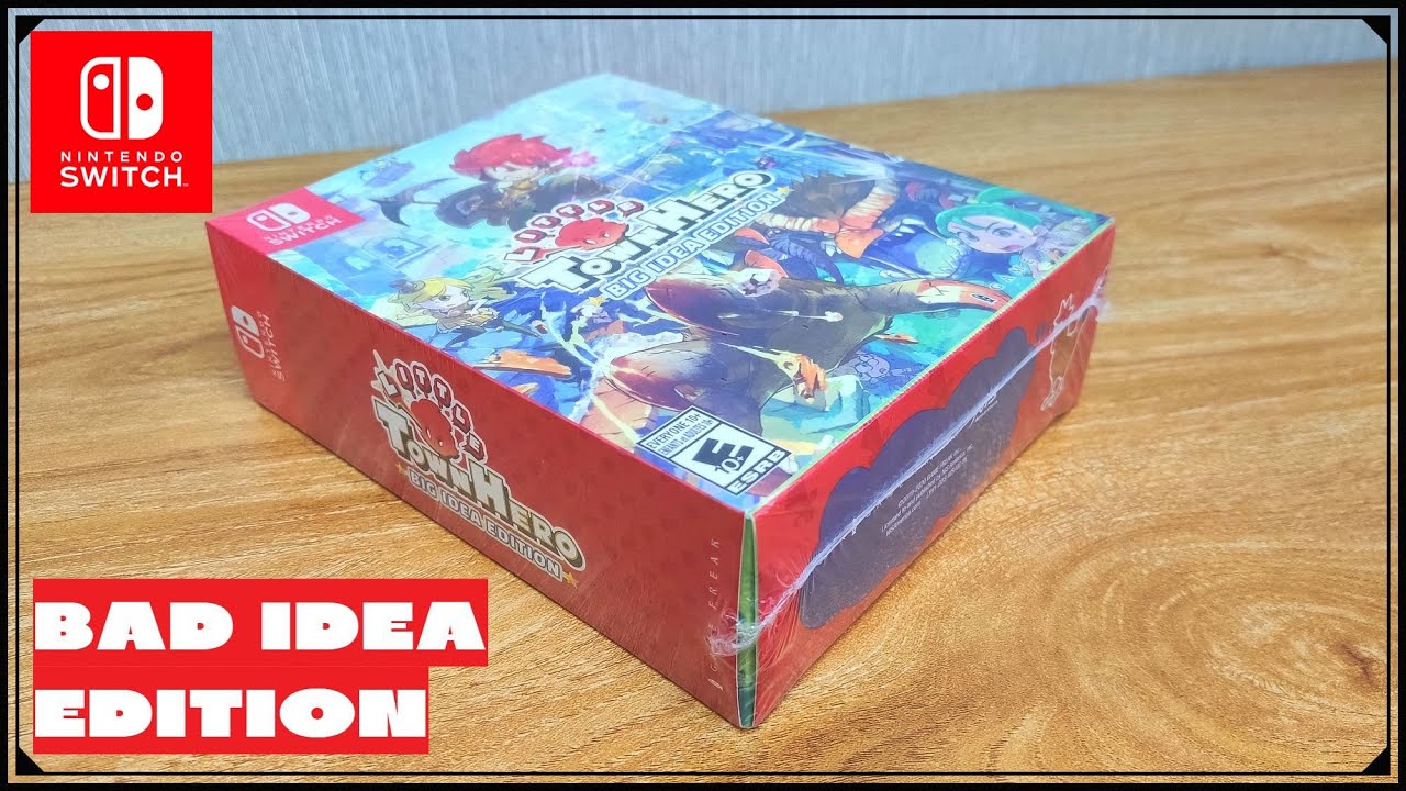 Little Town Hero [Big Idea Edition] (Nintendo Switch) - Unboxing - YouTube