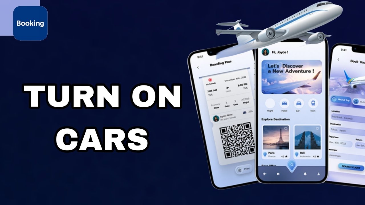 How To Turn On Cars On Booking App | Step By Step - YouTube