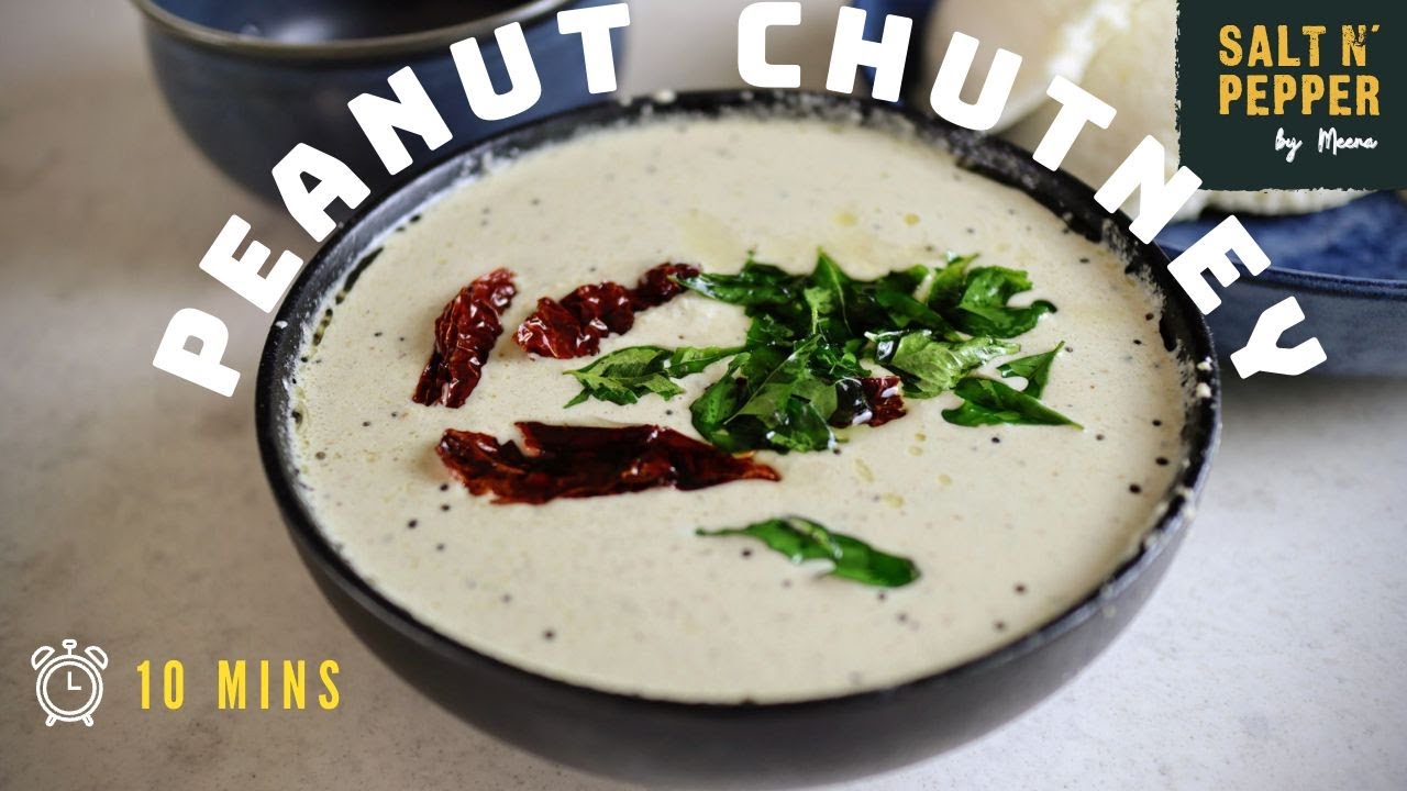 Healthy Palli Chutney Recipe | No Coconut Spicy Peanut Chutney | Gluten ...