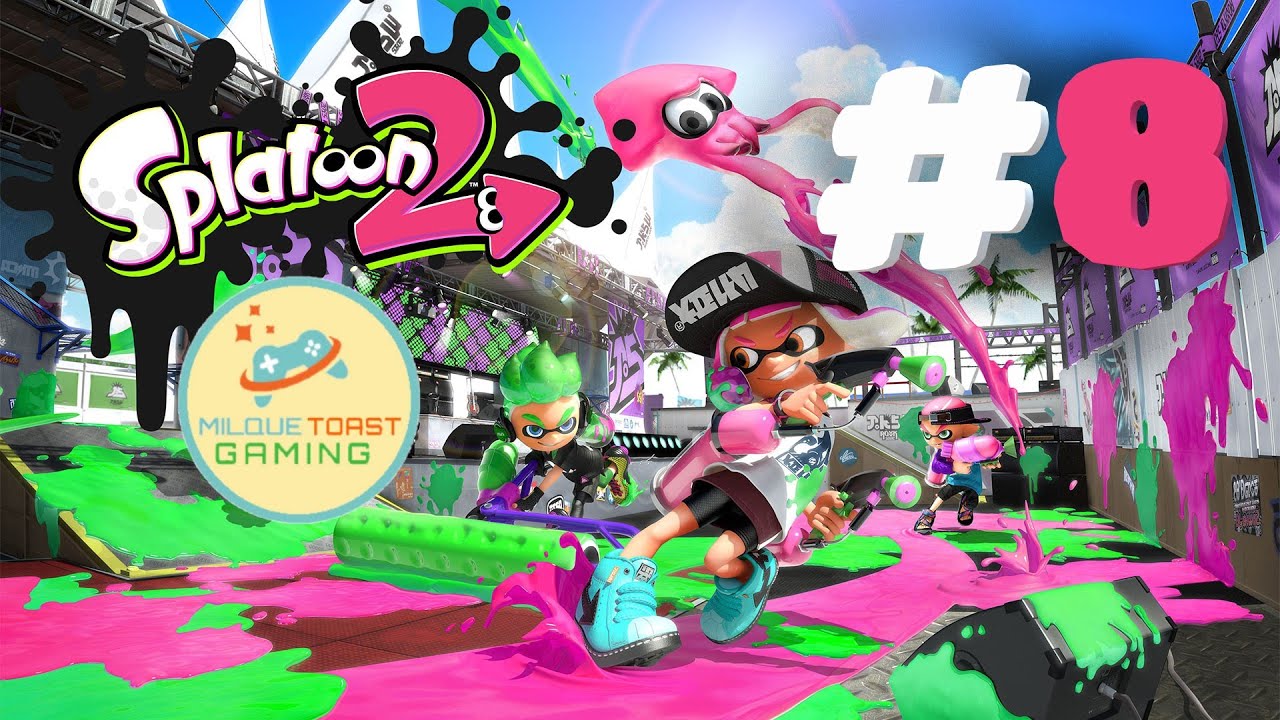 Splatoon 2, ATG Kids Lets play Part 8, Inky car wash - YouTube