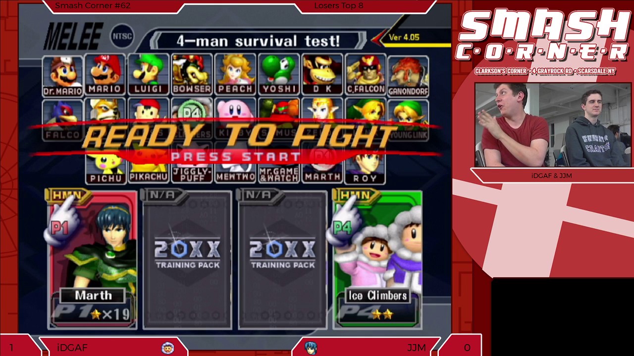 Smash Corner #62 iDGAF vs JJM Losers Top 8 - YouTube