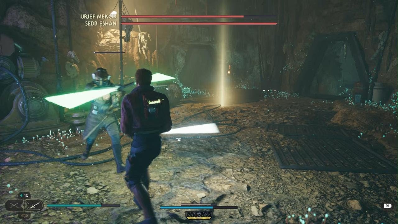 Star Wars Jedi Survivor: Three way raider boss fight rematch - YouTube