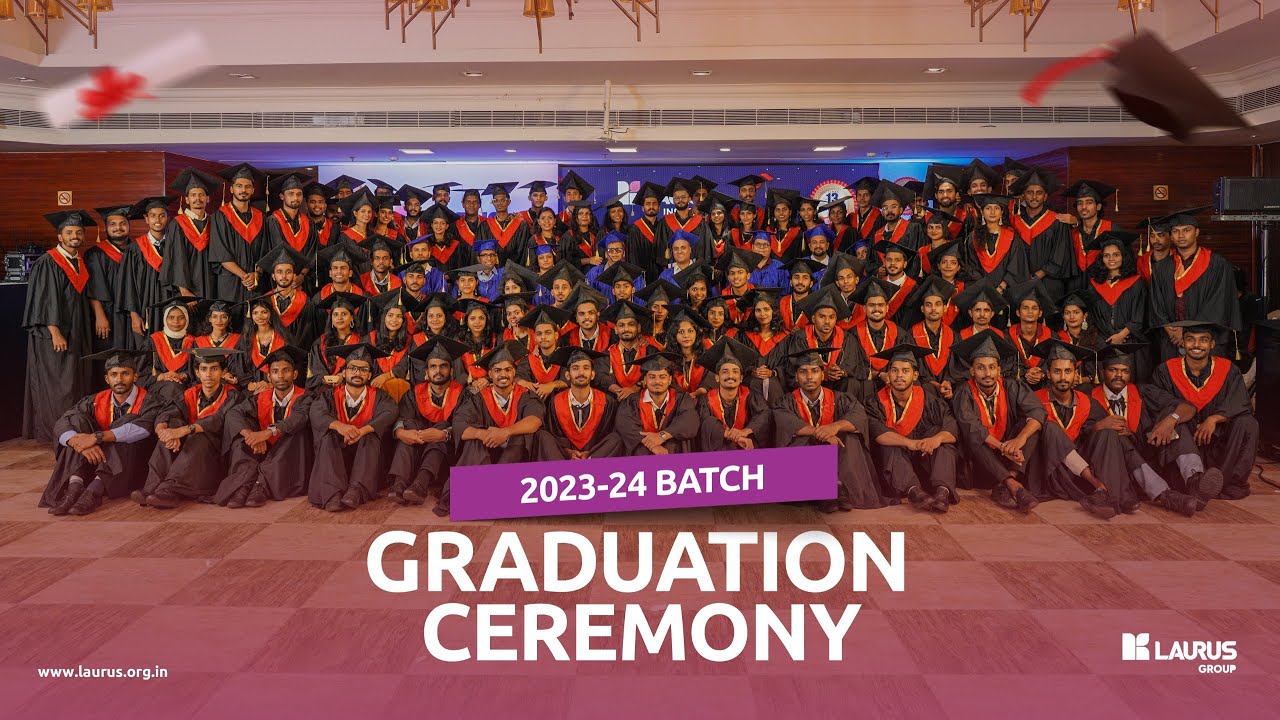 Graduation Ceremony 23-24 Batch l Laurus Institute For Logistics - YouTube