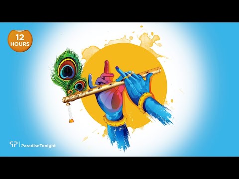 [12 Hours] Indian Flute Music for Meditation & Yoga | Krishna's Flute | Namaste Music