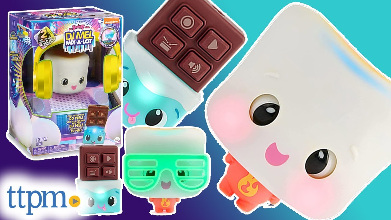 My Squishy Little DJ Mel Mix-A-Lot from WowWee Review! - YouTube