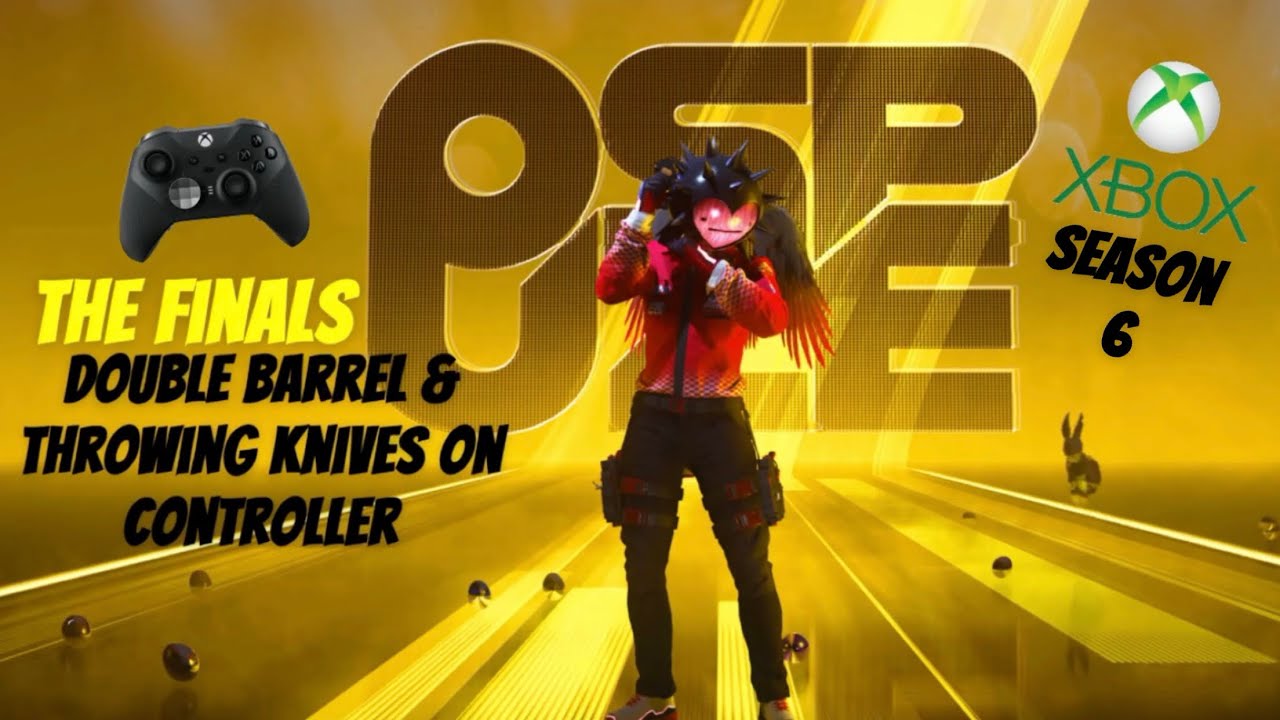 Grapple + Double Barrel & Throwing Knives On Controller - The Finals Season 6 - YouTube