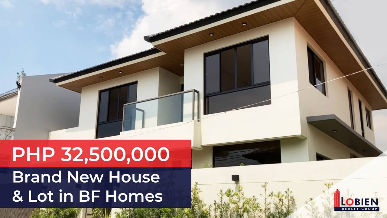 Brand New 2-Storey House & Lot in BF Homes, Parañaque City - YouTube