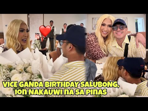 VICE GANDA BIRTHDAY SALUBONG, ION PEREZ NAKAUWI NA SA BDAY NI VICE