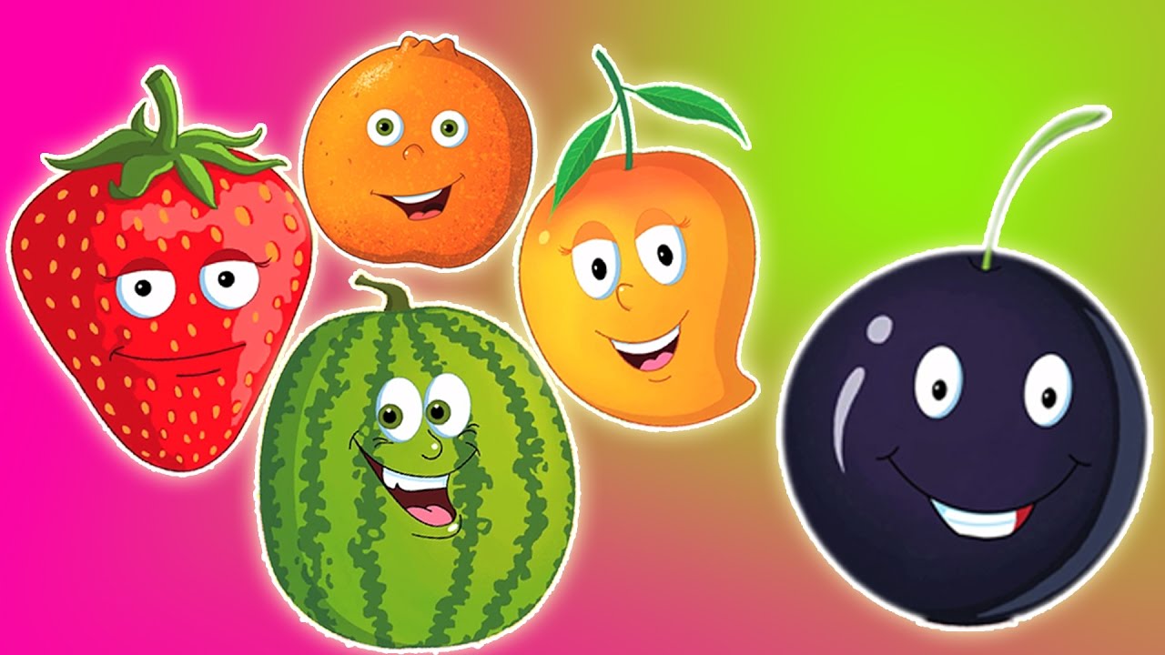 fruits doigt famille | Comptines | enfants poème | Songs For Kids ...