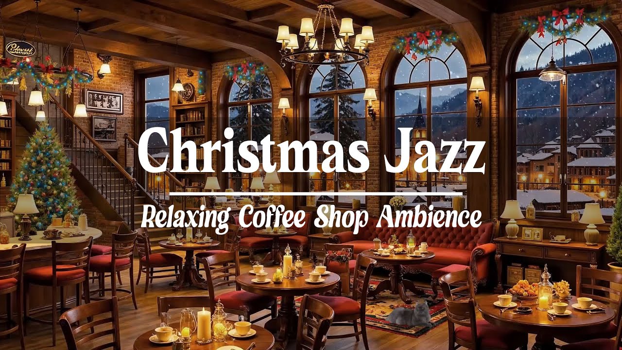 Soft Christmas Jazz Indoor Music 🎄 Jazz Relaxing Music at Christmas ...