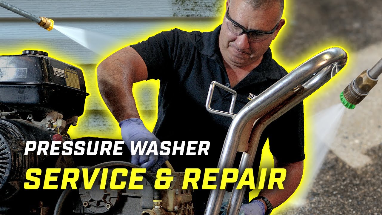Pressure Washer Repair of Pump, Motor, Engine, Belt & Components ...
