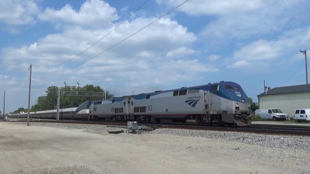 Final Run Of The Talgo's; AMTK 192 at Rondout, IL - YouTube
