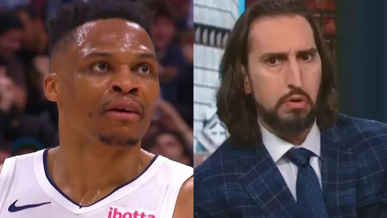 Russell Westbrook Shuts Up Nick Wright - YouTube