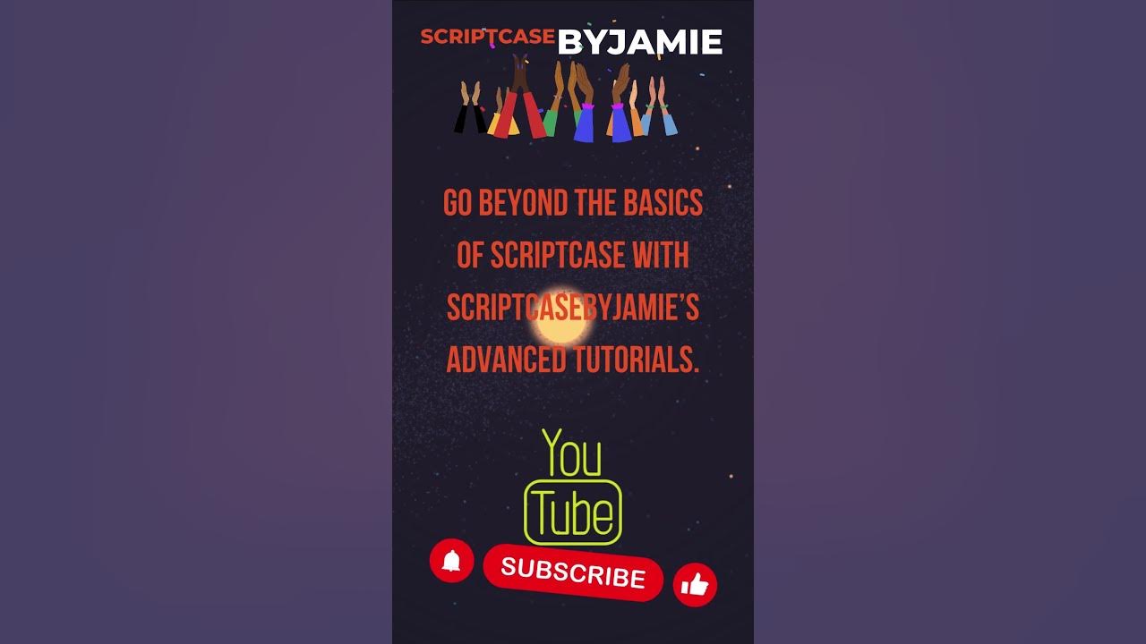 Optimize Your Projects With Scriptcasebyjamie Youtube