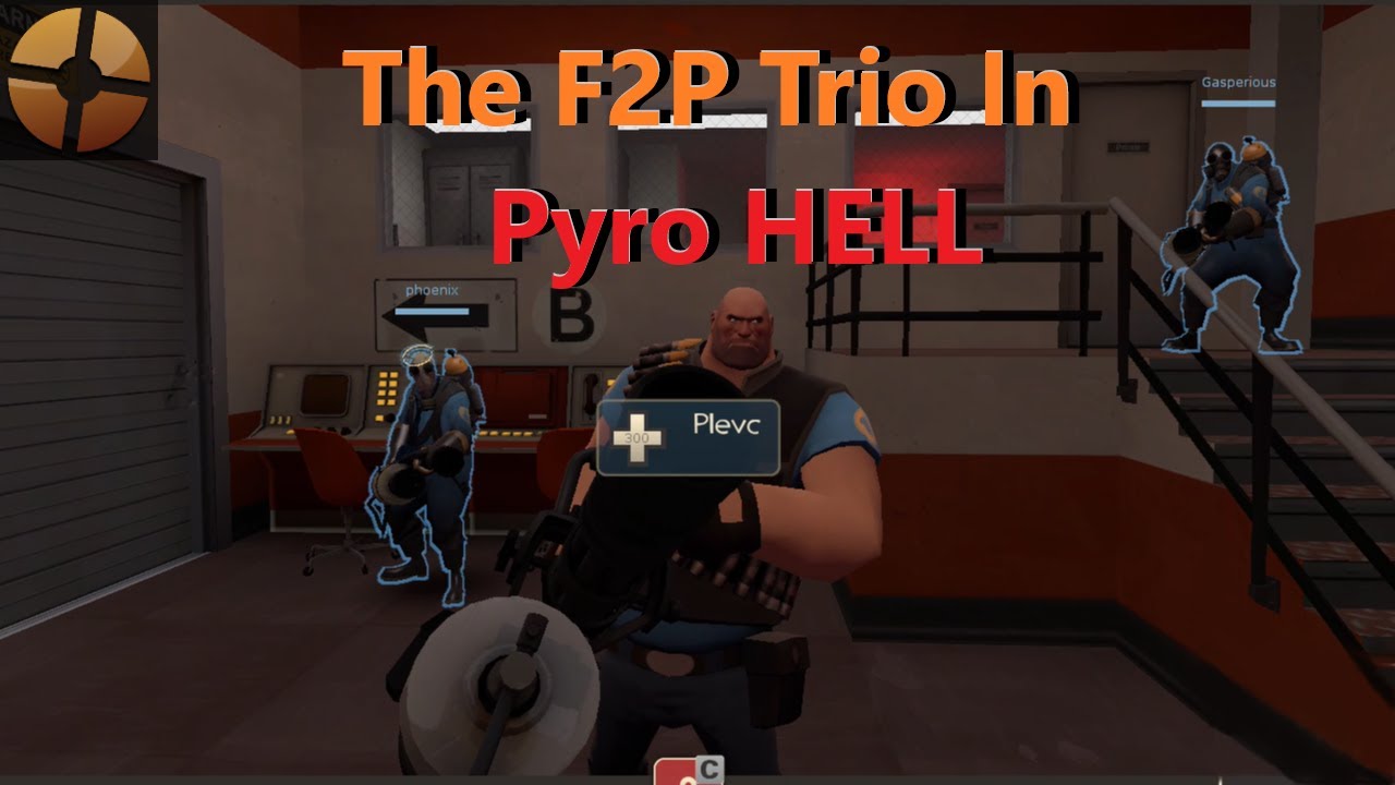 [TF2 Live Commentary] The F2P Trio In Pyro HELL - YouTube
