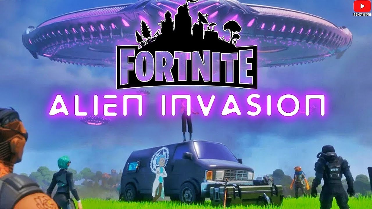MOTHERSHIP ENTRY IN FORTNITE | ALIEN INVASION UPDATE - YouTube