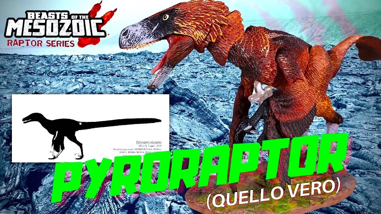 Pyroraptor olympius - Beasts of the Mesozoic - scienzunboxing - YouTube