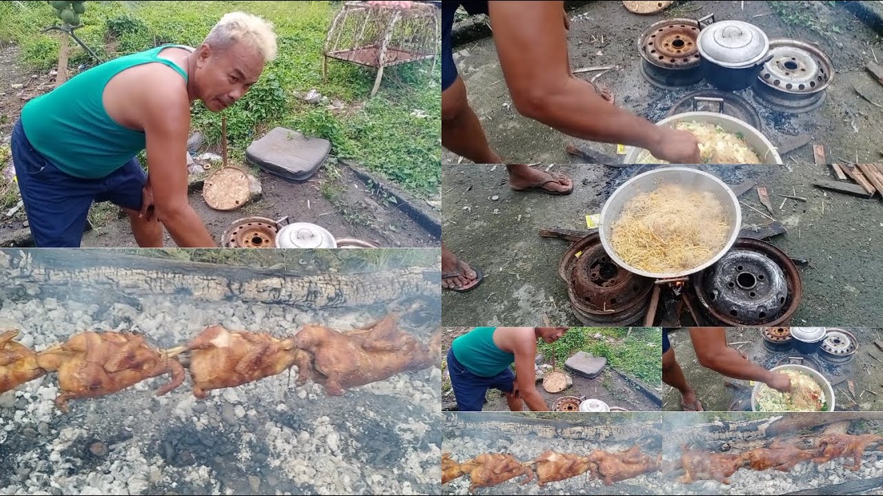 Native lechon manok|| Pancit|| So lami|| buhay Probinsya || Gawikz Tv ...