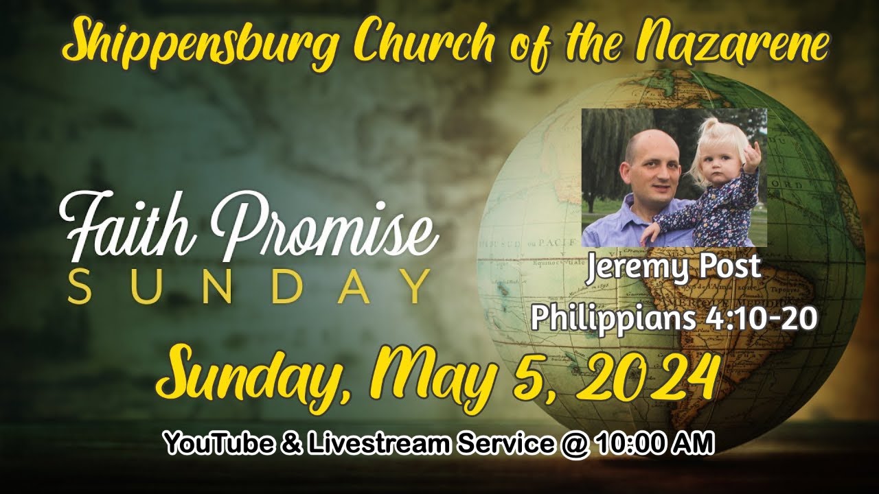 Faith Promise Sunday | Jeremy Post | Ship Worship Service - YouTube