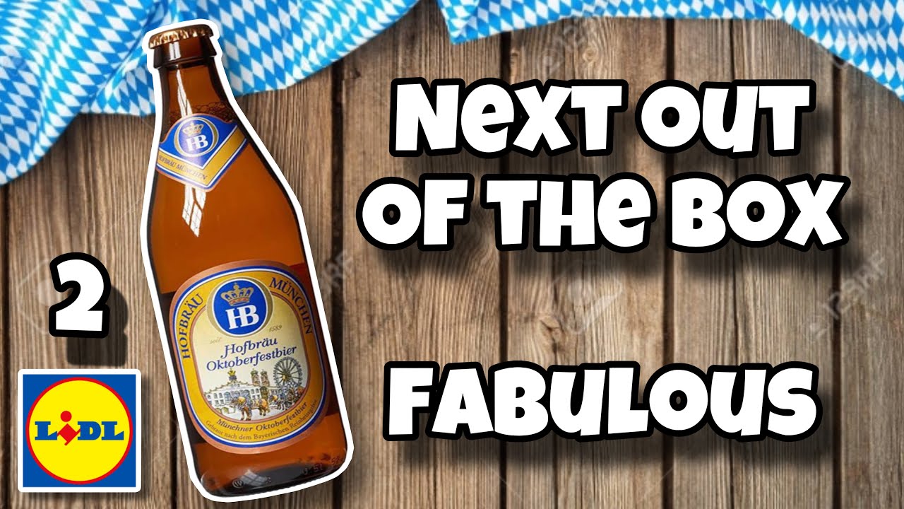 FABULOUS - Hofbräu Oktoberfestbier - Lidl Oktoberfest Box - YouTube