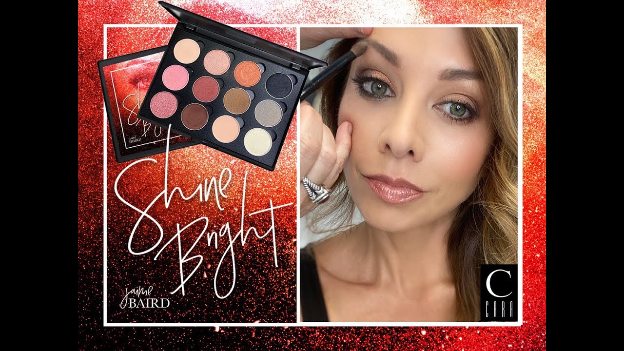 Makeup Tutorial CARA x Jaime Baird Collab Palette Shine Light Look # ...