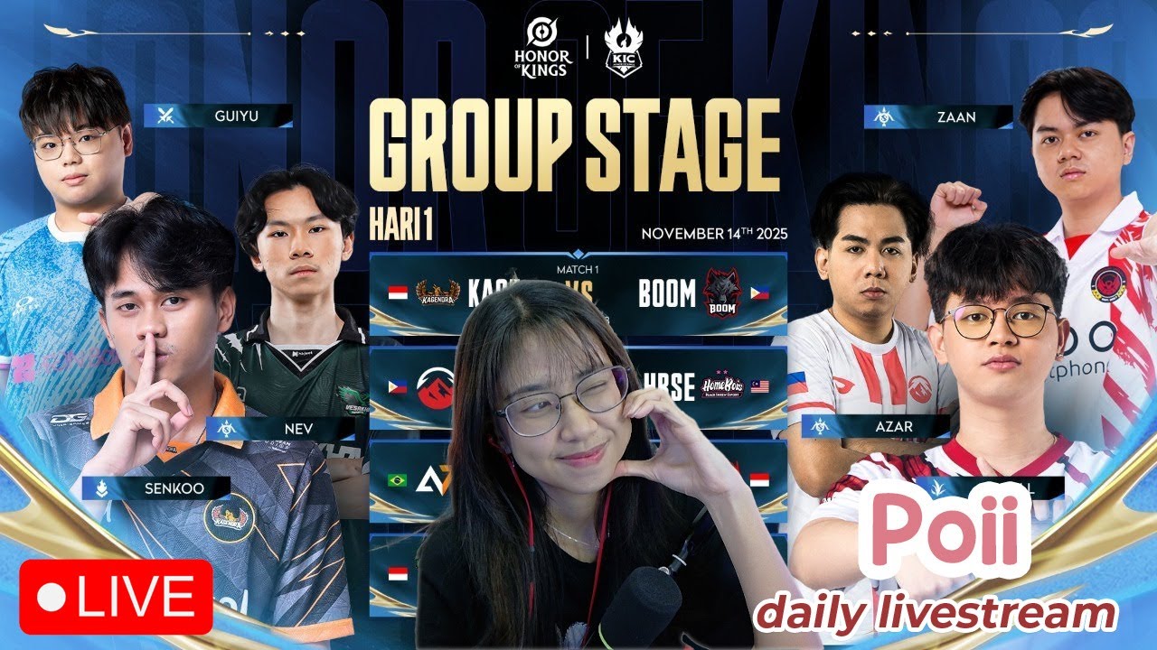 🔴 ASEEKK INDOPRIDE NOBAR HOK KIC 2025 - GROUP STAGE - YouTube