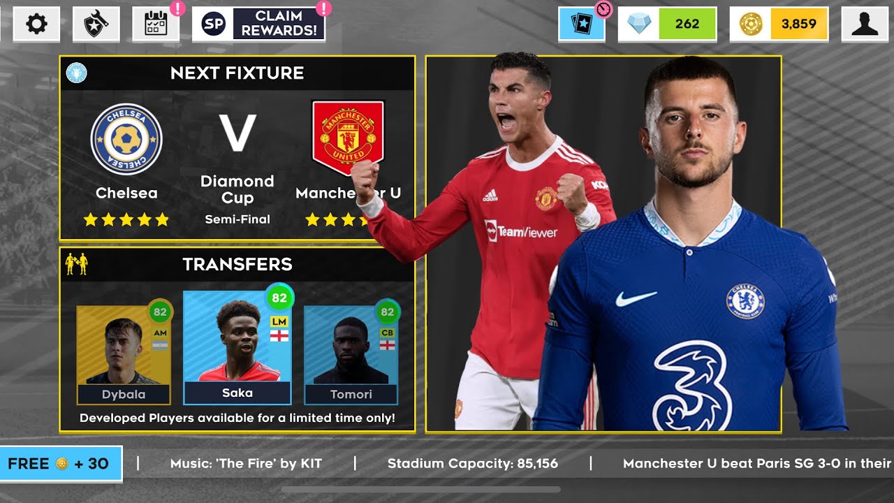 DLS 2022 | Ronaldo bicycle kick goal and Messi siuu Celebration 👀🔥 |4K ...