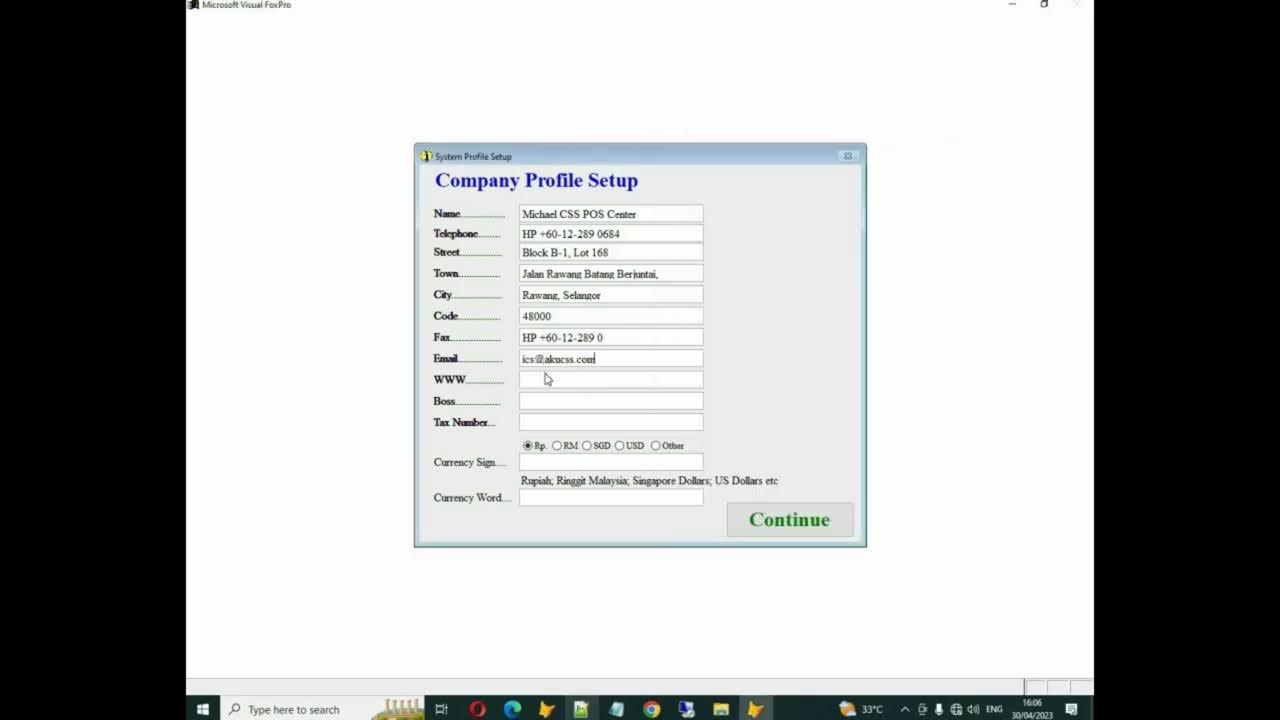 How To Install CSS POS Software - YouTube