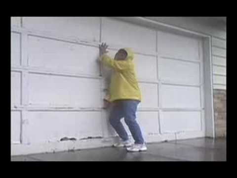 I Drive Through Garage Doors - YouTube