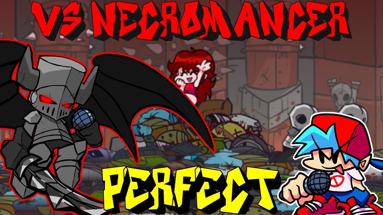 Friday Night Funkin' - Perfect Combo - vs NECROMANCER Mod + Extras ...