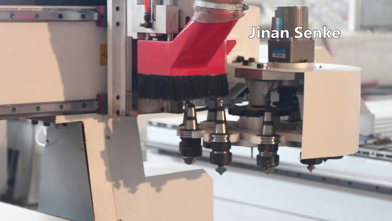 CNC ATC machine - YouTube