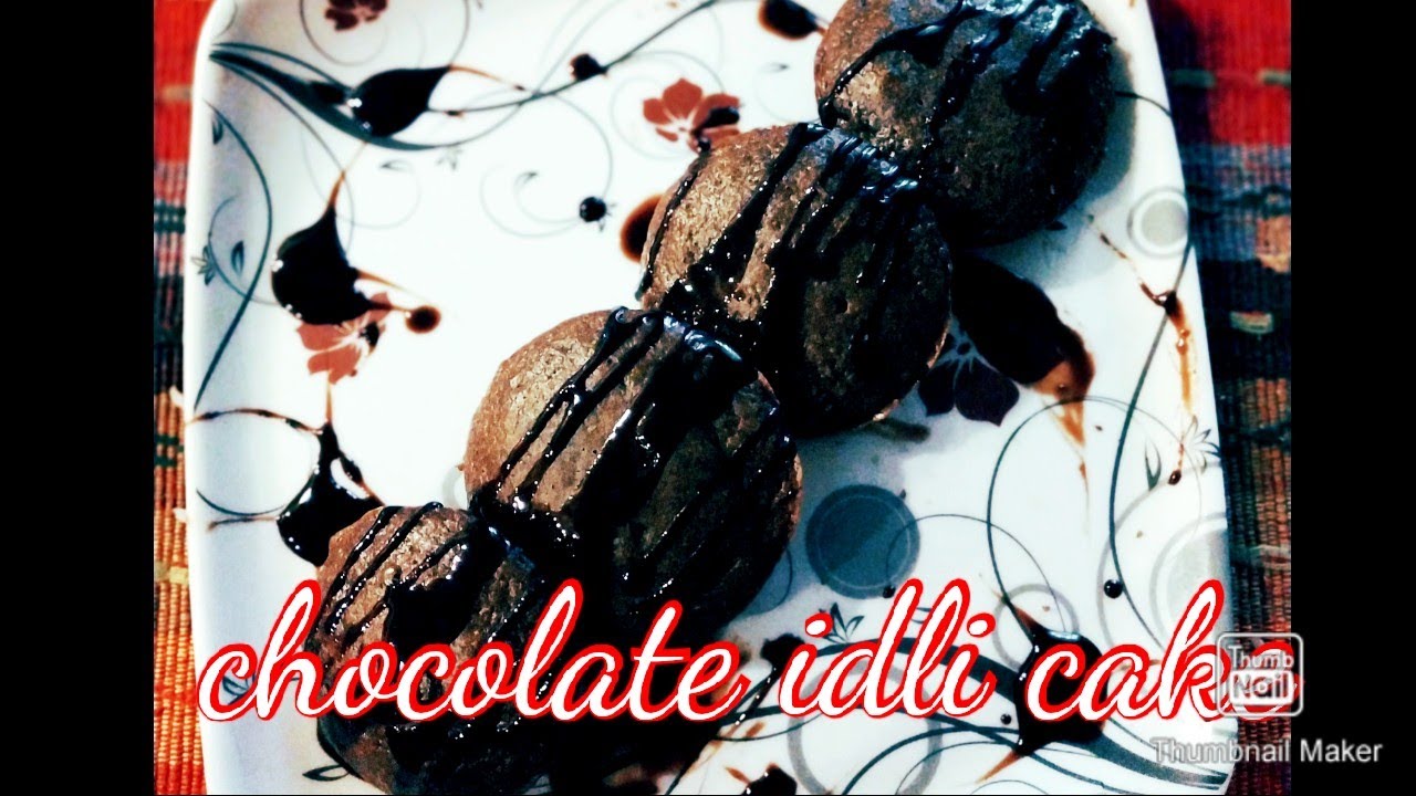 How to make idli chocolate cake in a very delicious way - YouTube