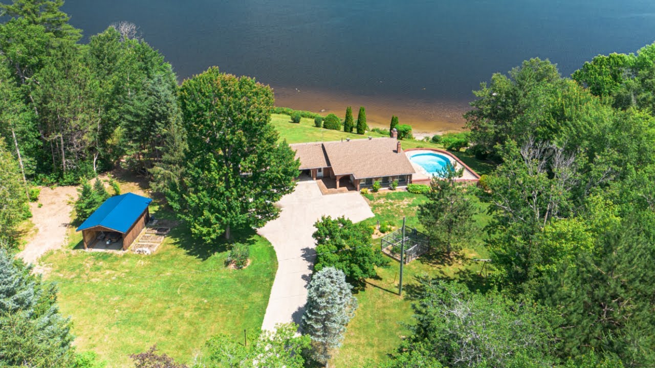 270 Feet of Gorgeous Waterfront on the Mighty Ottawa River Near Deep ...