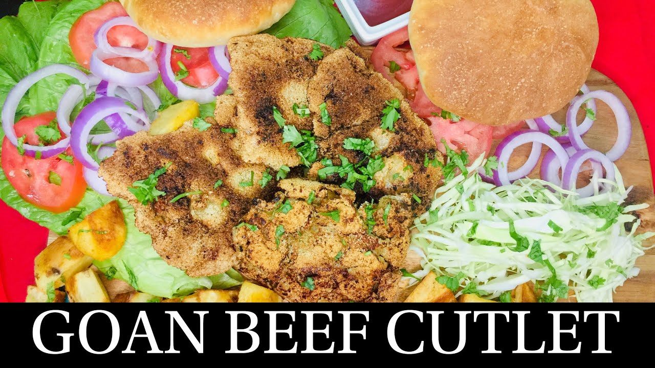 GOAN BEEF CUTLETS RECIPE | BEEF RECIPE | FRIED BEEF RECIPE- BY NATASHA ...
