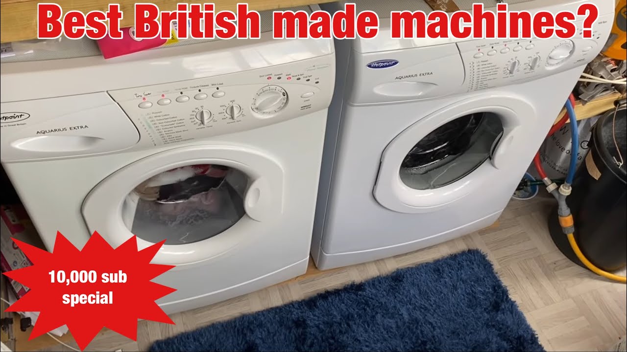 Hotpoint Aquarius Extras WMA48 & WMA37 || 10,000 SUB SPECIAL REVIEW ...