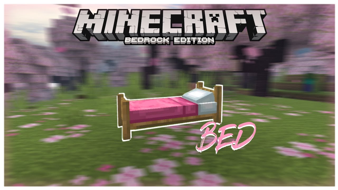 ⛏Minecraft Bedrock 3D Bed Textured Pack - YouTube