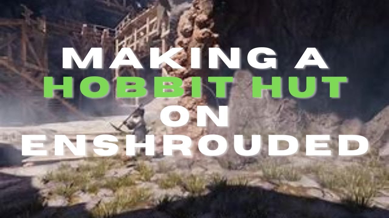 How we made a HOBBIT HUT on ENSHROUDED!!!! - YouTube