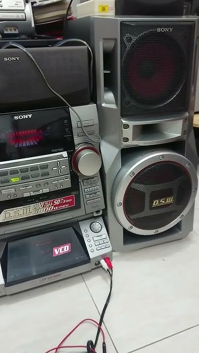 sony lbt gv10av 6000watt pmpo - YouTube