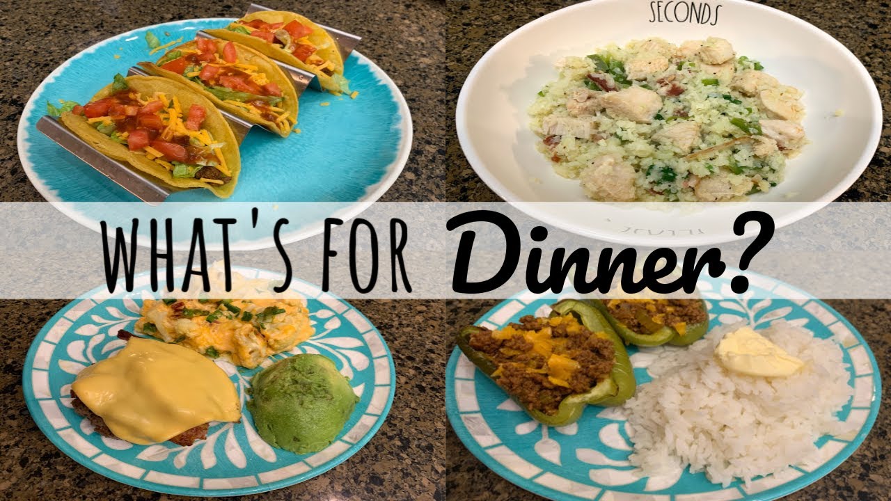 WHAT'S FOR DINNER | COOK WITH ME | EASY DINNER IDEAS | LCHF | INSTANT ...