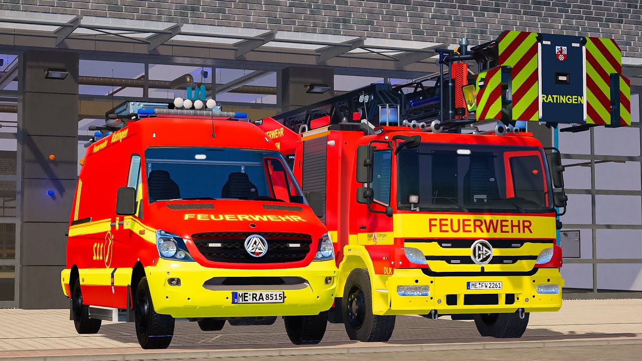 Emergency Call 112 - Ratingen New Skins Firefighter and Fire Brigade ...