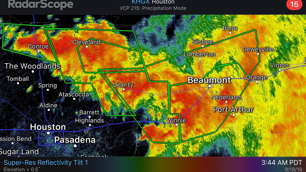 FLASH FLOOD EMERGENCY: Radar Estimates over 2 FEET of Rainfall Over ...
