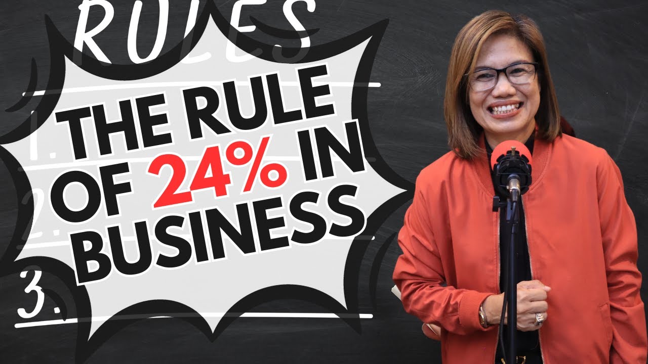 THE RULE OF 24% IN BUSINESS - YouTube