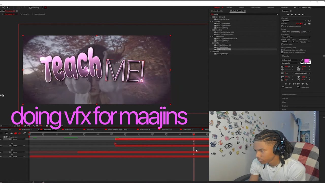 Do VFX for Maajins with me // part 2 (Fendi Music Video) - YouTube